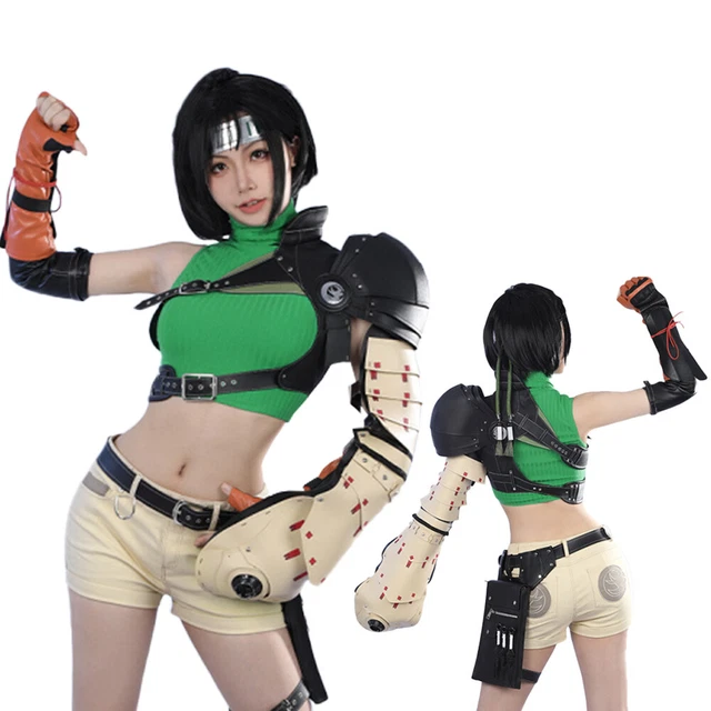GAME FINAL FANTASY VII Rebirth Yuffie Kisaragi Cosplay Halloween ...