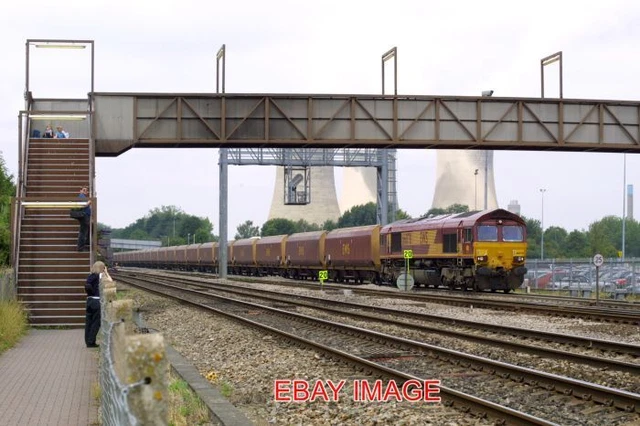 PHOTO CLASS 66 66070 At Didcot On 25/07/02 £1.85 - PicClick UK