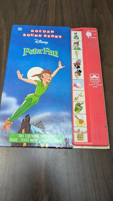 DISNEY PETER PAN Golden Sound Story - Please Read! £4.50 - PicClick UK