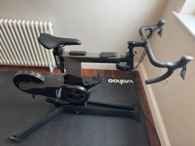 WAHOO KICKR V2 Indoor Smart Bike Trainer PLUS free KICKR mat and ...