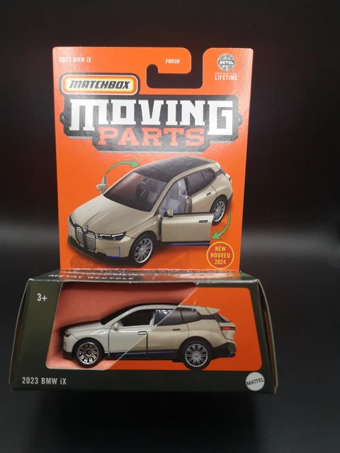 MATCHBOX MOVING PARTS 2023 BMW iX White. new casting Combine Postage £ ...