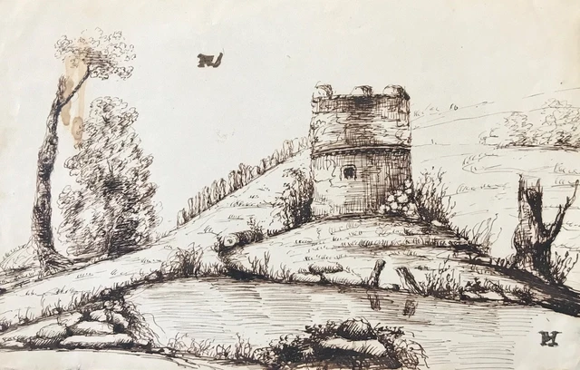 TOWER TOPCON ARCHITECTURE Middle Age Archaeology Fortification Medieval ...