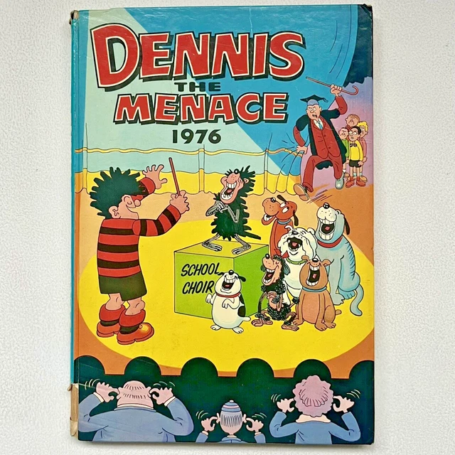 DENNIS THE MENACE Annual 1976 | Beano | Vintage Hardback Book | DC ...