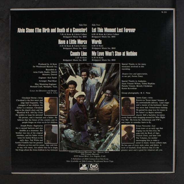 FANTASTIC FOUR: ALVIN stone-the birth & death of Westbound Records 12 ... FANTASTIC FOUR: ALVIN stone-the birth & death of Westbound Records 12 ...