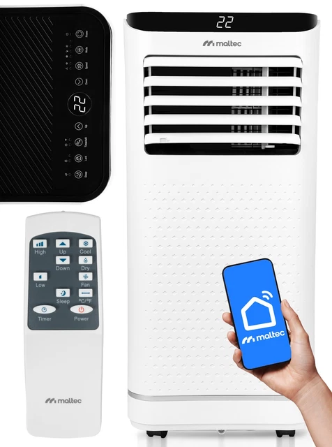 MALTEC MOBILE KLIMAANLAGE Klimagerät Luftentfeuchter WiFi IcePRO2600 ...