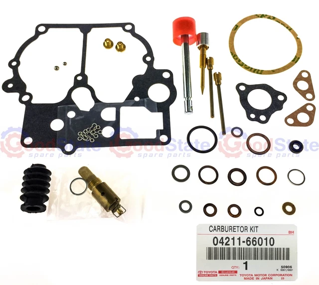 GENUINE TOYOTA LANDCRUISER FZJ75 FZJ80 1FZ F 4.5L Carby Overhaul Repair ...