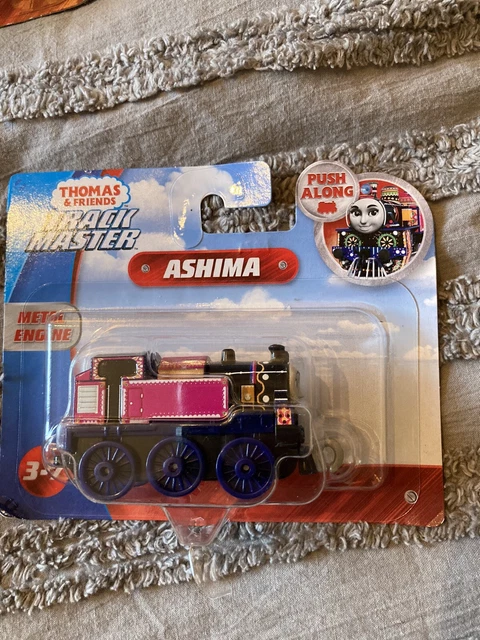 THOMAS THE TANK Engine & Friends TRACKMASTER PUSH ALONG ASHIMA METAL ...