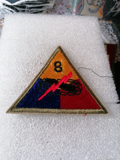 PATCH ARMEE US 8th ARMORED DIVISION WW2 original EUR 12,00 - PicClick FR PATCH ARMEE US 8th ARMORED DIVISION WW2 original EUR 12,00 - PicClick FR