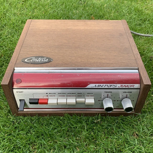 VINTAGE KORG MINI Pops Junior Keio Electronic Analog Drum Machine ...