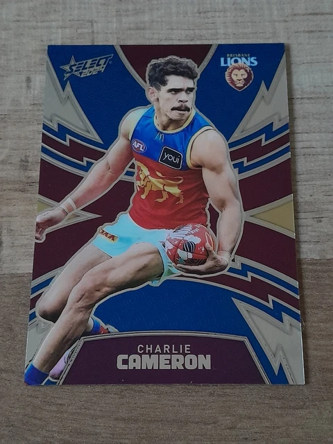 2024 AFL SELECT Footy Stars Charlie Cameron Thunderbolt 055/599 ...
