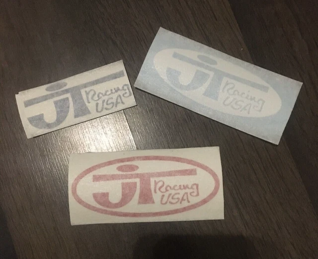 3 JT RACING old school bmx decals patterson skyway hutch jmc kuwahara ...