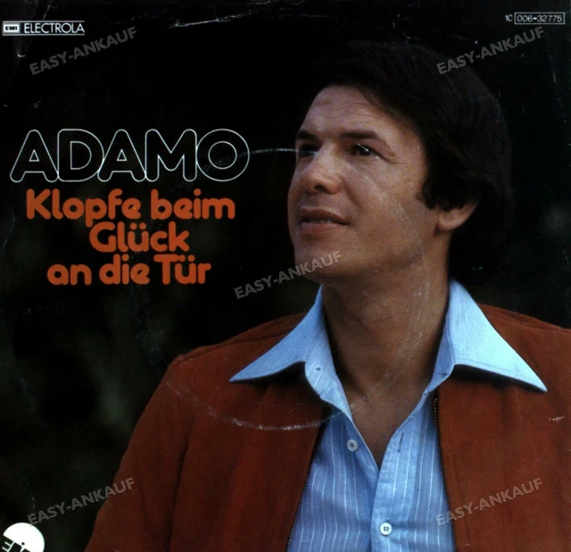 ADAMO - KLOPFE Beim Glück An Die Tür 7in 1978 (VG/VG) . EUR 2,99 ...