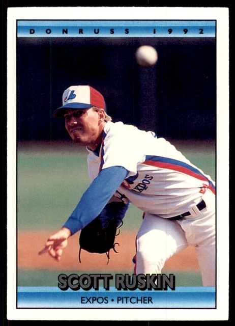 1992 DONRUSS SCOTT Ruskin Montréal Expos #394 EUR 2,08 - PicClick FR
