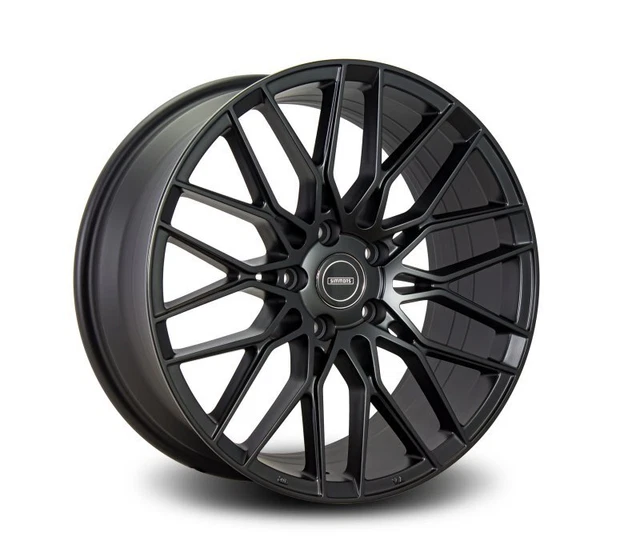 TO SUIT AUDI Q3 WHEELS PACKAGE: 19x8.5 Simmons EU1 Satin Black and ...