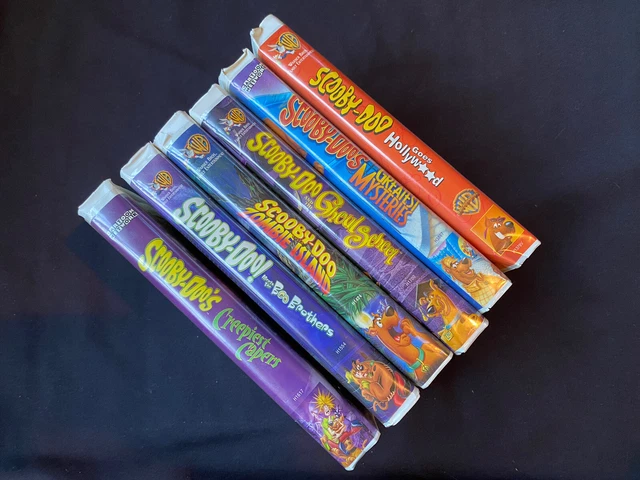 VINTAGE SCOOBY-DOO VHS Lot Of 6 Clamshell VHS Capers Boos Brothers ...