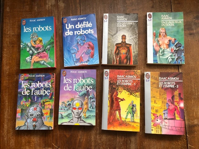 LE CYCLE DES robots l'intégrale 8 livres, Isaac Asimov - J'ai lu EUR 32,00 - PicClick FR