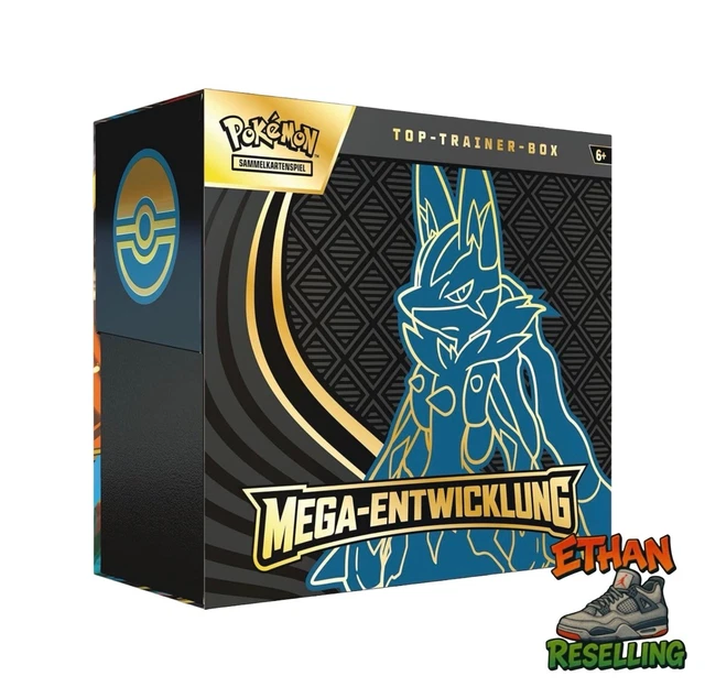 POKEMON TCG MEGA Evolution Lucario Elite Trainer Box NEU Sealed OVP EUR ...