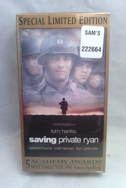 SAVING PRIVATE RYAN VHS 1999 2-Tape Special Limited Edition SEALED ...