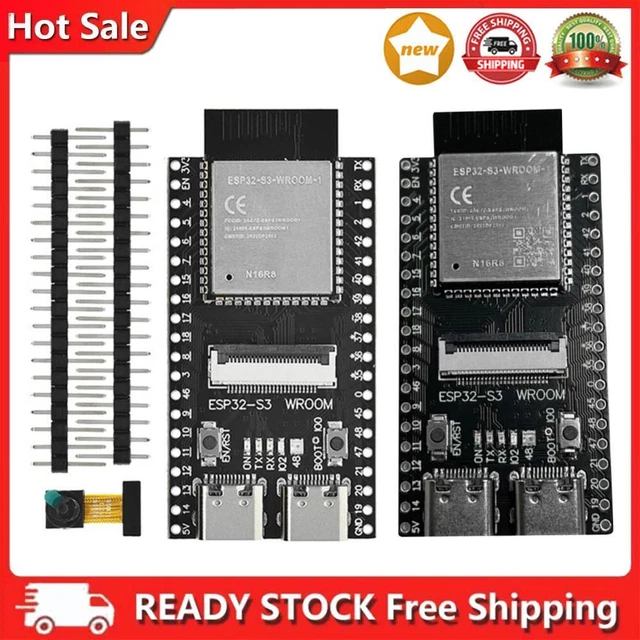 ESP32-S3-WROOM CAM BOARD Detailed Tutorial Example Projects with OV2640 ...