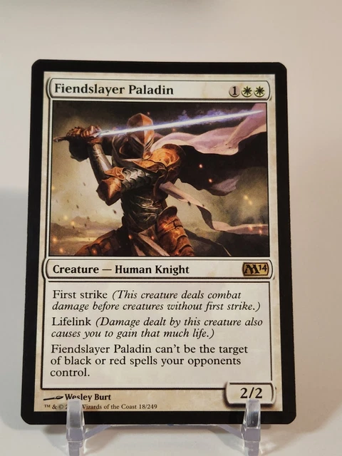 FIENDSLAYER PALADIN - 18/249 M14 - MTG Magic the Gathering - Neuf comme ...