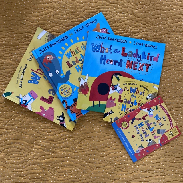 JULIA DONALDSON & Lydia Monks What the Ladybird Heard Song Play & Book ...