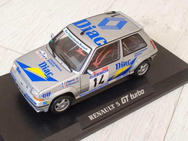 RENAULT 5 GT Turbo 1/18 / Tour de Corse EUR 44,50 - PicClick FR