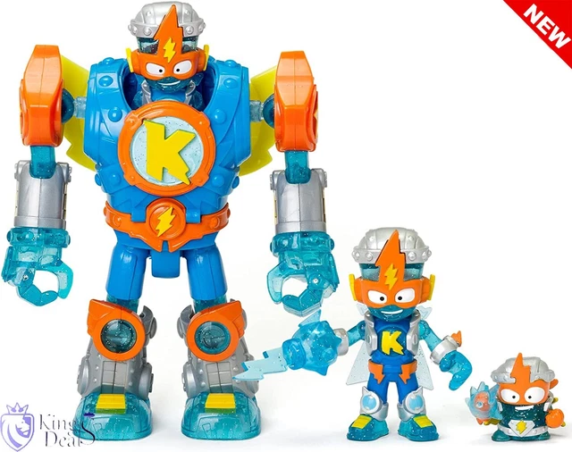 SUPERTHINGS RIVALS OF KABOOM Superbot Kazoom Power Articulated robot ...