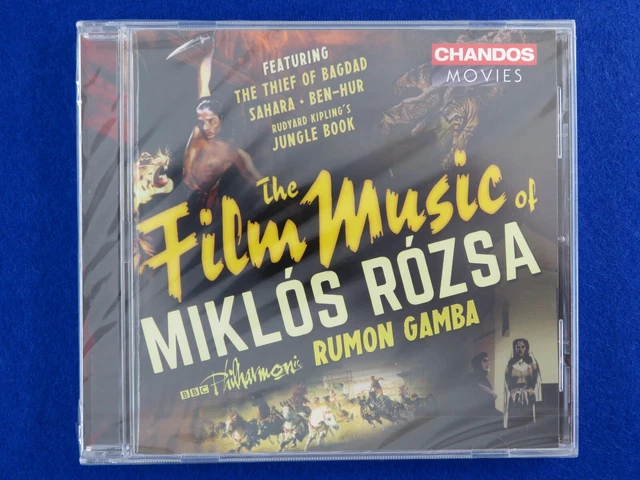 THE FILM MUSIC Of Miklos Rozsa BBC Philharmonic Rumon Gamba - Brand New ...