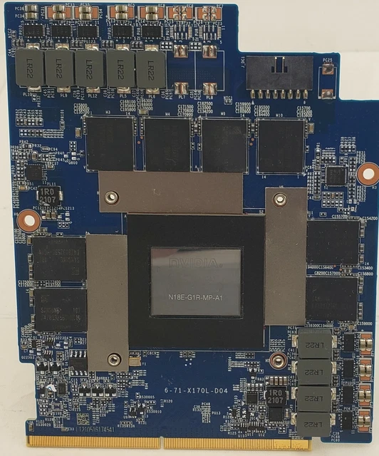 CLEVO P750TM/P775TM; X170KM; NVIDIA RTX 2070 REFRESH; N18E-G1R-MP-A1 ...