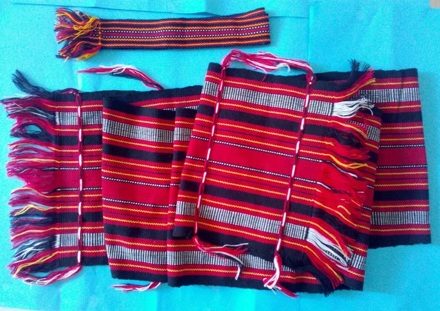 LOINCLOTH BAHAG IFUGAO Igorot handwoven Fabric Tribal Philippines ...