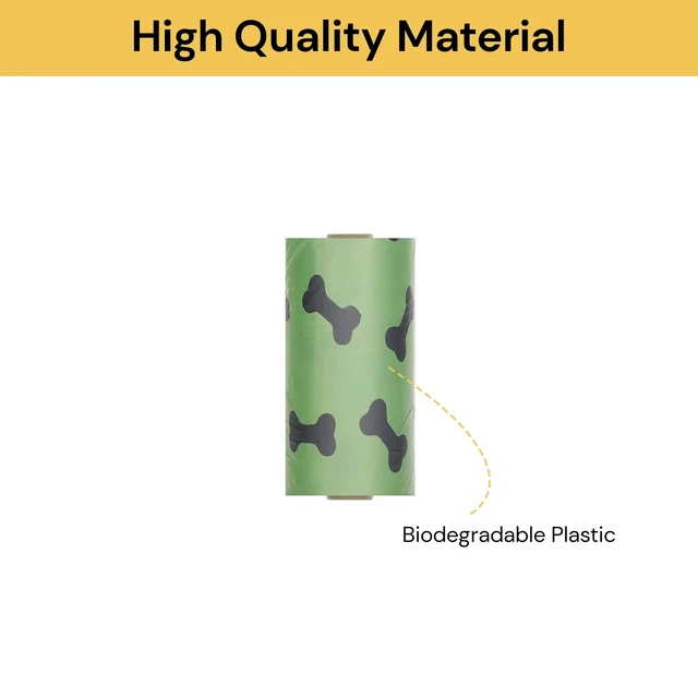 COMPOSTABLE DOG POO Bags Biodegradable Pet Bag Poop Waste $21.29 ...