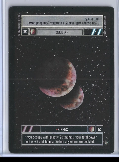 CARTE FEUILLE STAR Wars CCG Kiffex SWCCG DS LP SKC EUR 2,76 - PicClick FR