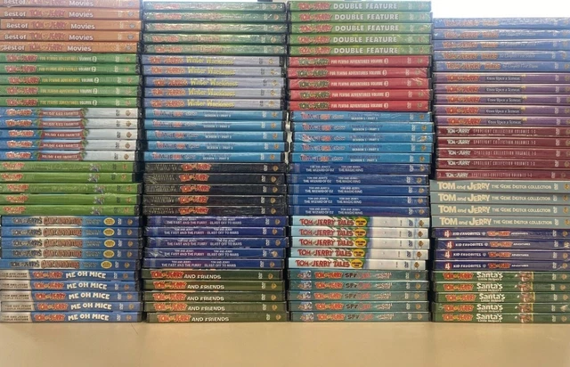 BRAND NEW - Variety of Tom and Jerry Movies - Flat Rate Shipping! Pick ...