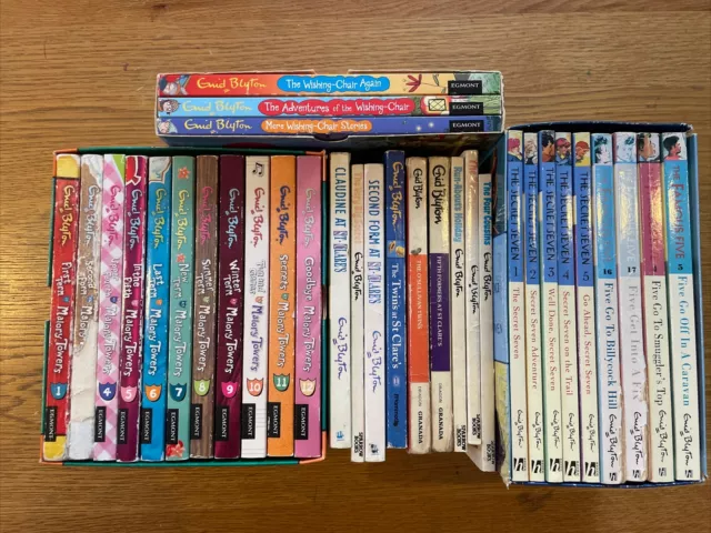 ENID BLYTON THE Famous Five, Secret Seven, Malory Towers & More book ... ENID BLYTON THE Famous Five, Secret Seven, Malory Towers & More book ...
