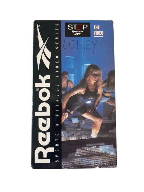 STEP REEBOK THE Video VHS 1994 Step Workout Gin Miller Sports & Fitness ...