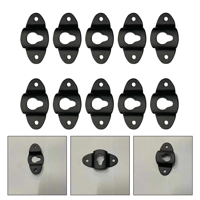 10 PCS SURROUND Audio Hook Wall Mount Bracket Speaker Hooks £9.18 ...