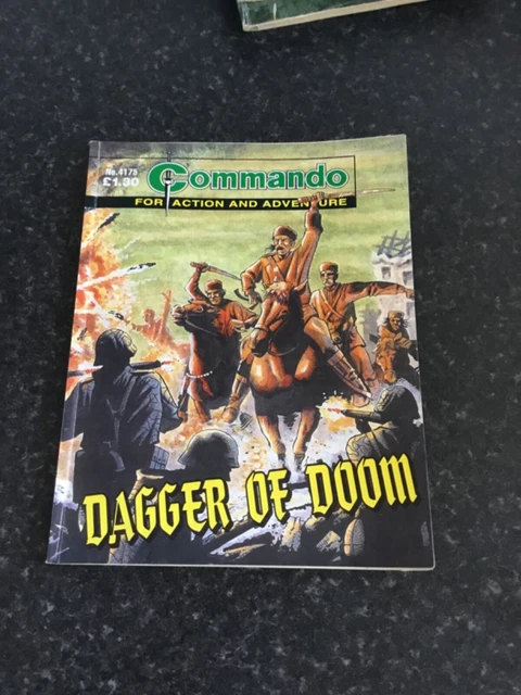 COMMANDO COMIC NO 4175 dagger of doom EUR 2,96 - PicClick IT