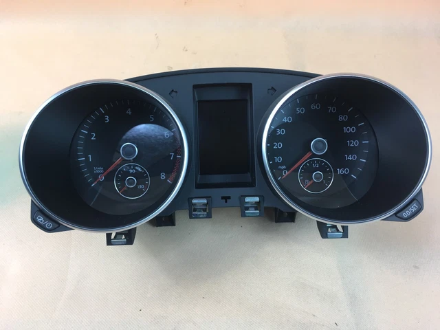 ORIGINAL VW GOLF 6 convertible TSI instrument cluster speedometer ...