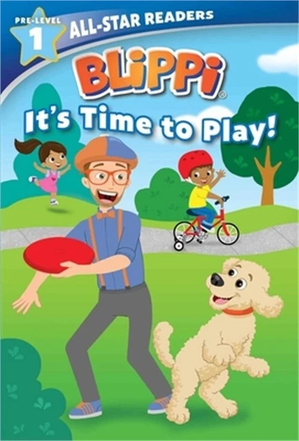 BLIPPI: IT'S TIME to Play: All-Star Reader Pre-Level 1 (Library Binding ...