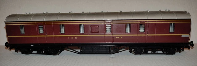 HORNBY R4233, OO Gauge. LMS Standard period 3, Full Brake coach, No ...