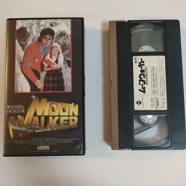 MICHAEL JACKSON MOONWALKER VHS 1c £43.28 - PicClick UK