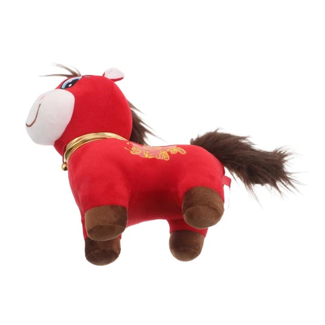 2026 YEAR MODEL Horse Toy Chinese New Plush Ornament Tabletop Decor £15 ...