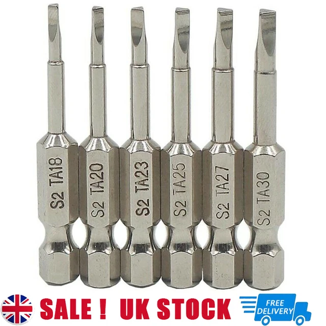 6X TRIANGLE HEAD Security Screwdriver Tool Triangular for Electronics 1 ...