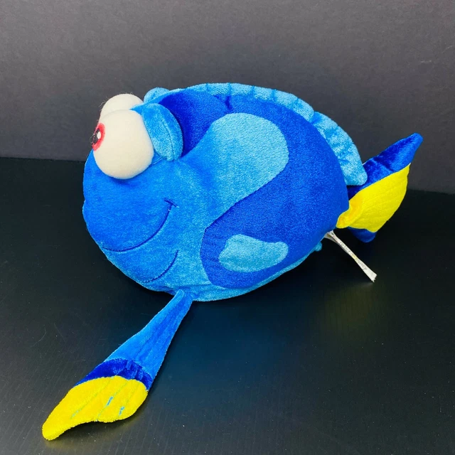 DISNEY PARKS FINDING Nemo Dory Plush 10" Stuffed Animal Blue Fish Bean ...
