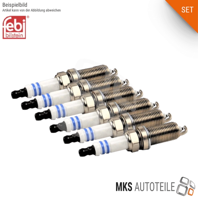 6X FEBI ZÜNDKERZE Set Satz für DAIHATSU HONDA MAZDA MITSUBISHI NISSAN SUBARU EUR 15,43 - PicClick DE