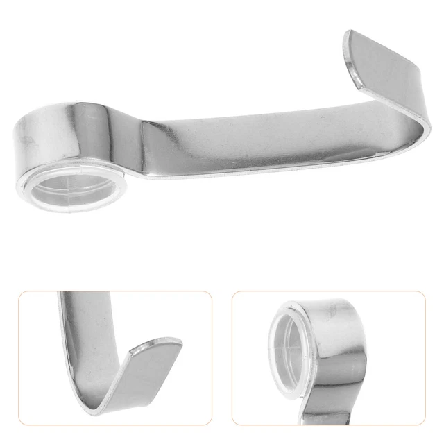 2 PACK CURTAIN Track Rods Threading Hook One Body Coat Hanger £11.58 ...