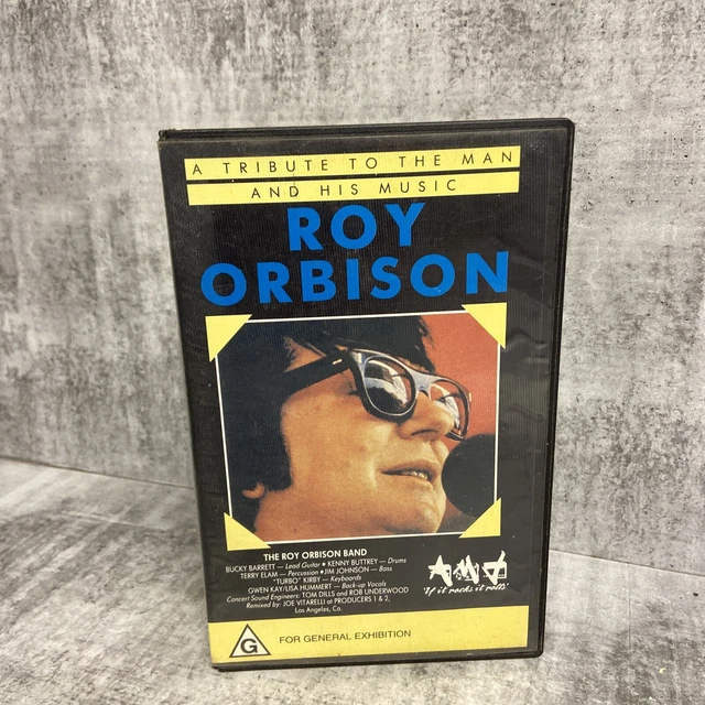 ROY ORBISON A Tribute To The Man And His Music VHS Movie Video Cassette ...