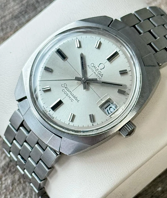 OMEGA SEAMASTER COSMIC Automatic Vintage Men's Watch 1968, Serviced + Warranty £1,399.00 ...