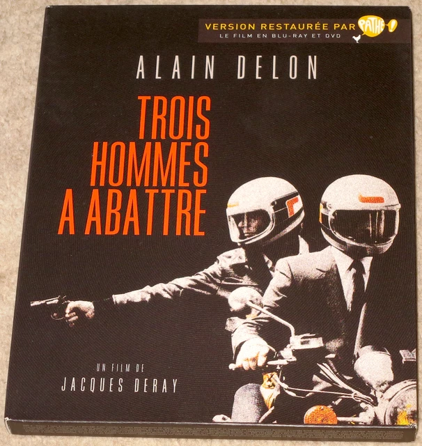 ALAIN DELON THREE MEN TO KILL Jacques Deray REGION B BLU RAY & REGION 2 ...