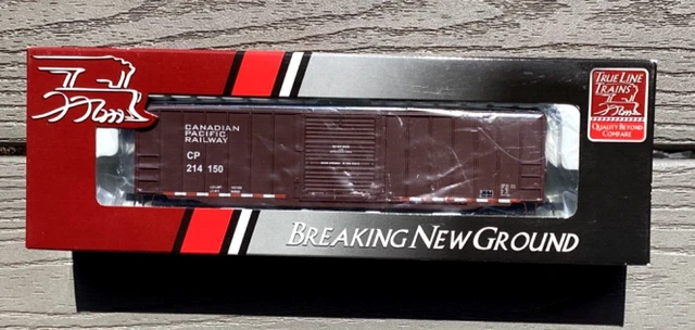 TRUE LINE TRAINS 1/87 Ho Canadian Pacific Acf 50'6" Box Car Rd #214150 ...